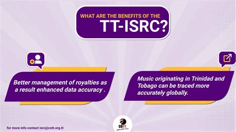 ISRC Copyright Music Organisation Of Trinidad Tobago