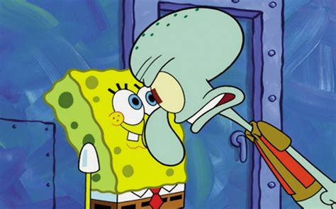 Spongebob And Squidward Wallpapers Wallpaper Cave