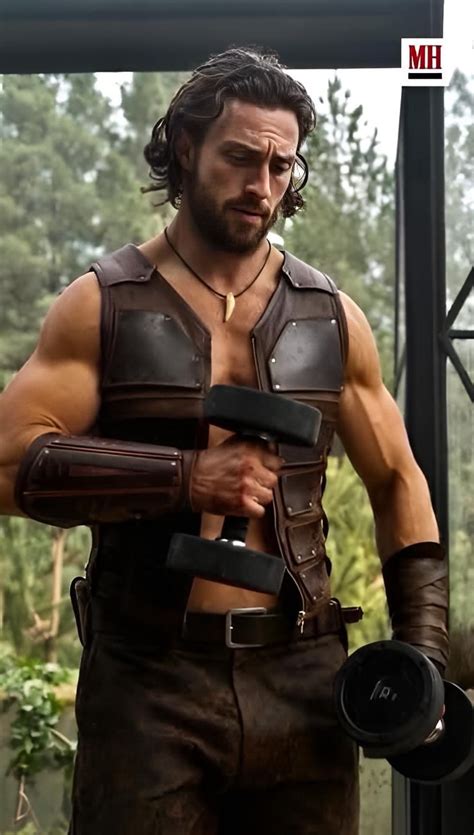 Aaron Taylor Johnson Training For Kraven The Hunter Cultura Pop