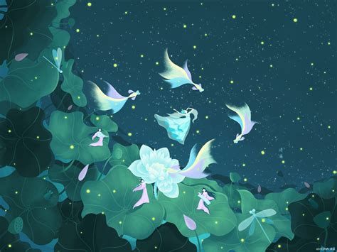 瑶池风格插画设计作品 设计人才灵活用工 设计dna