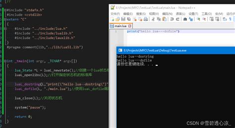 游戏lua调用01 lua的编译及测试 lua51 dll 逆向 csdn博客