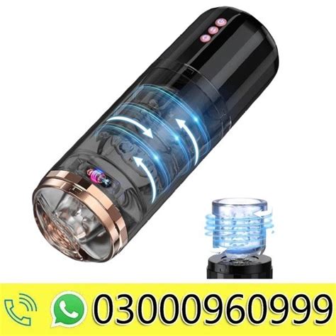 Automatic Male Masturbator Sex Toys Masturbator Cup With 10 Vibration And 5 Thrusting Rotating