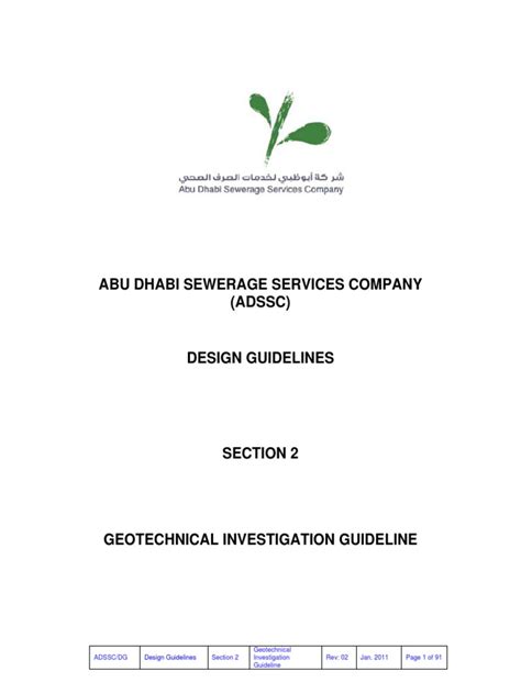 02 Dg Section 2 Geotechnical Investigation Guideline Version 2 0