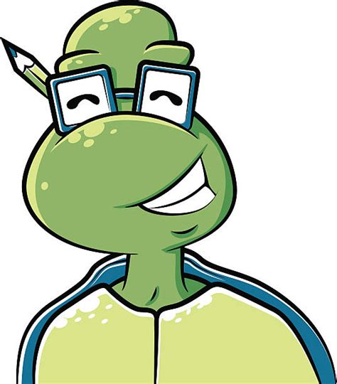 140 Cartoon Turtle With Glasses Stock Illustrations Royalty Free
