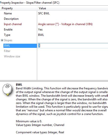 Analog Input Filtering Software Iqan