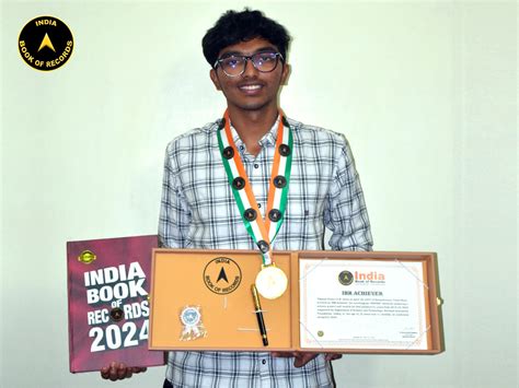 Vikaash Kumar Sm Ibr Achiever India Book Of Records