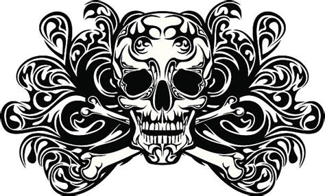 Skulls Tattoos Illustrations Royalty Free Vector Graphics And Clip Art