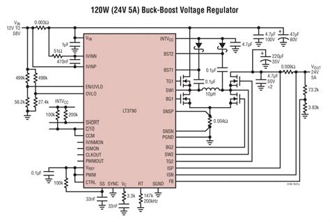 Lt3790 60v Synchronous 4 Switch Buck Boost Controller Duino