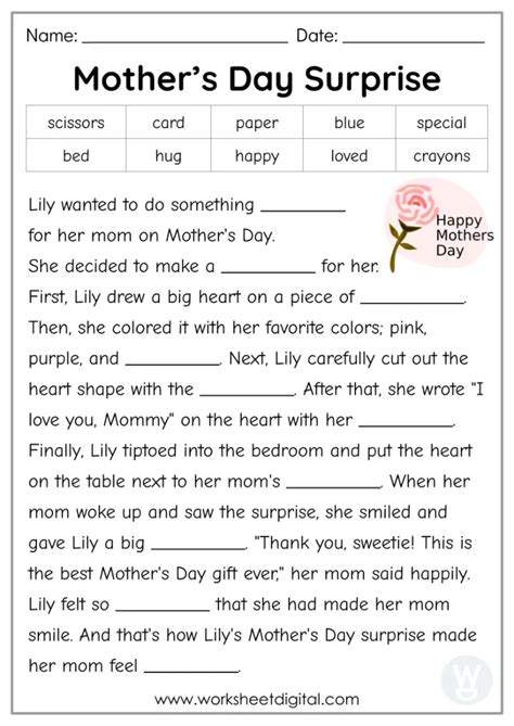 Grade 6 English Worksheet Digital