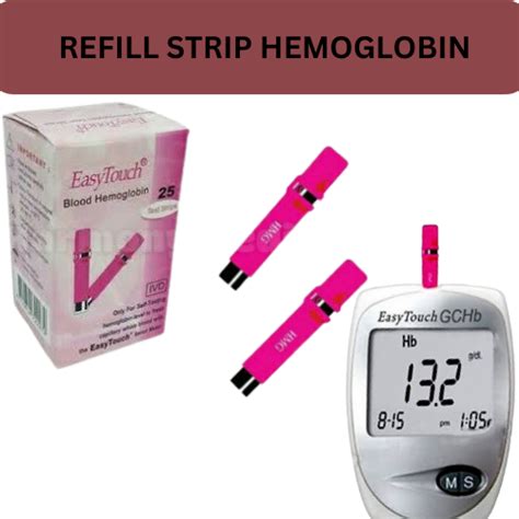 Terlaris Easy Touch Hemoglobin Strip Hb Easy Touch Stik