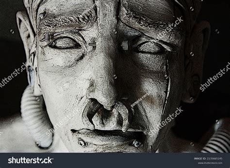 Illustration White Statue Neoclassical Male Face Stock Illustration 2135665145 Shutterstock