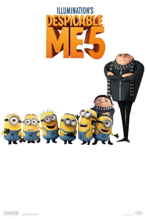 Despicable Me 5 Poster By Zaidenmccoy8 On Deviantart