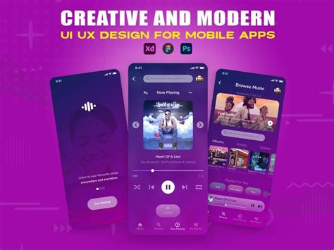 Creative And Modern UI UX Design For Mobile App Upwork