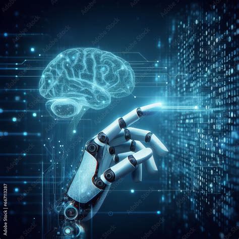 Binary Data Interaction With A Robotic Hand The Future Of Artificial