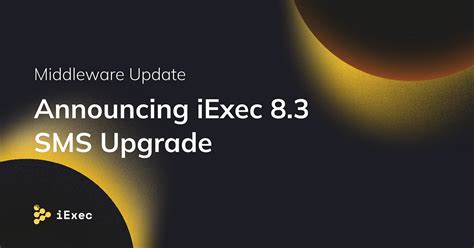 iexec launches version 8 3 with upgraded secret management service