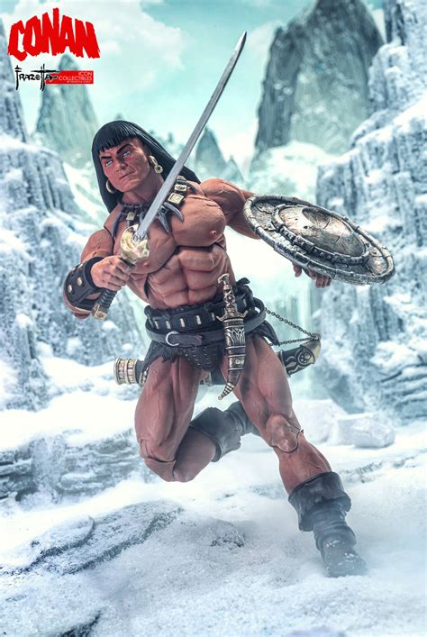 Conan The Barbarian Action Figure 112 Scale Action Figure By Icon