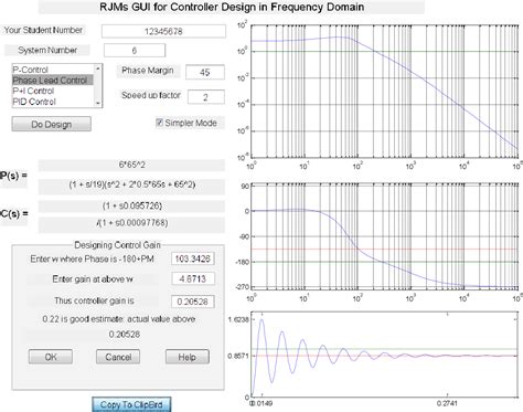 Figure 4 From A Matlab Gui For Learning Controller Design In The Frequency Domain Semantic Scholar