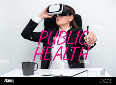 Inspiration Showing Sign Public Health Business Idea Promoting Healthy Lifestyles To The