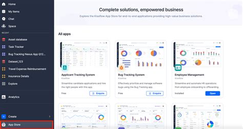 introducing kissflow app store