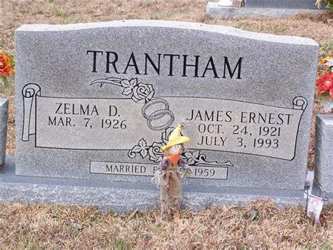 James Ernest Trantham 1921 1993 Find A Grave Memorial