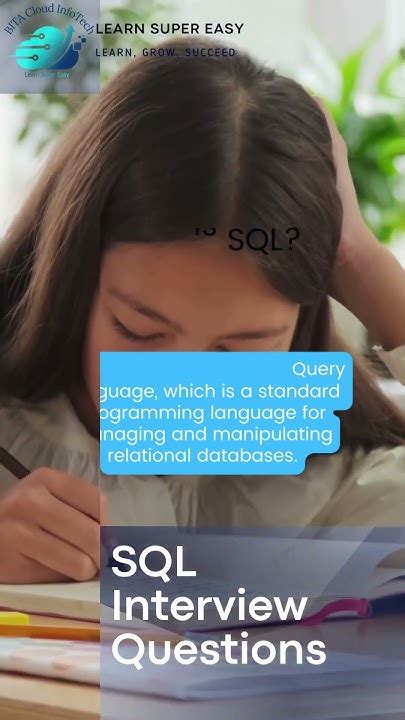 Sql What Is Sql Sql Interview Questions And Answers Shortsfeed