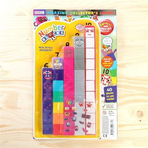 Cbeebies Special Issue 113 Numberblocks 6 10 Set 5 Minute Fun Shop