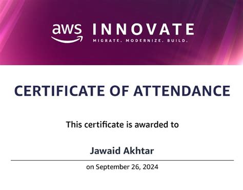 Jawaid Akhtar On Linkedin Awsinnovate Cloudcomputing Aws Devops