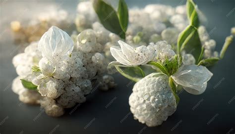 Premium Photo Beautiful Scenery Of White Color Flowers And Green