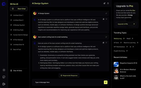 GenAI AI Content Writing Copywriting HTML Landing Page Template