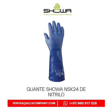 Guante Showa Nsk24 De Nitrilo