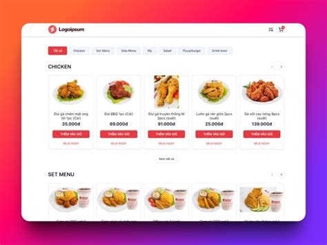 Source Code Website đặt đồ ăn Nextjs Laptrinhnextjs