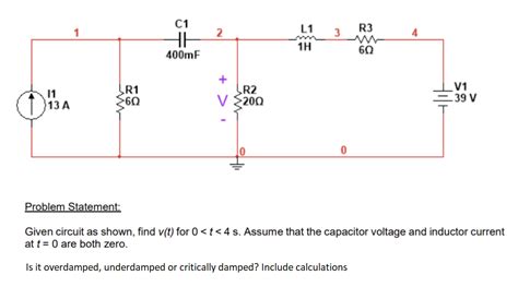 Solved Problem Statement Given Circuit As Shown Find V T Chegg