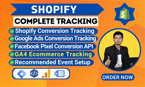 fix or ga4 setup shopify coding conversion tracking for ecommerce