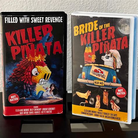 Killer Pinata And Bride Of Killer Pinata Vhs Brainbuster Video