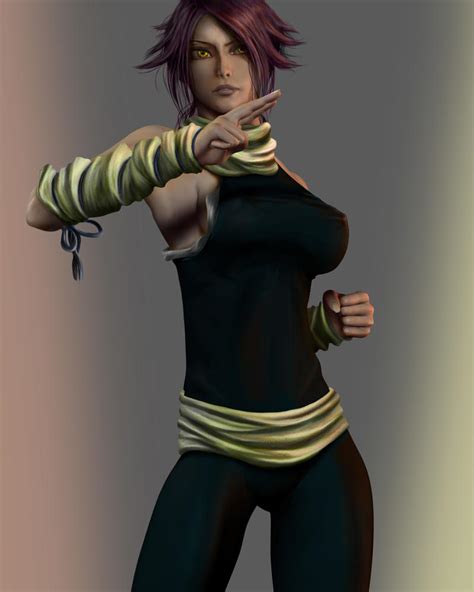 Realistic Yoruichi By Nooblar On Deviantart