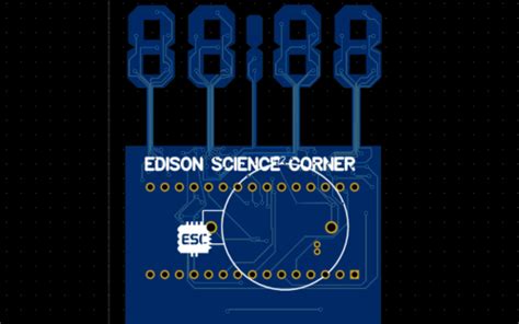 Arduino Skeleton Seven Segment Clock Esclabs Arduino Skeleton Seven Segment Clock Esclabs