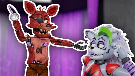 Roxy Meets Foxy Fnaf Security Breach Animation Youtube