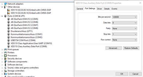 IWR AOPEVM EVM Demo Visualizer Does Not Connect To XDS Data Port Sensors Forum Sensors