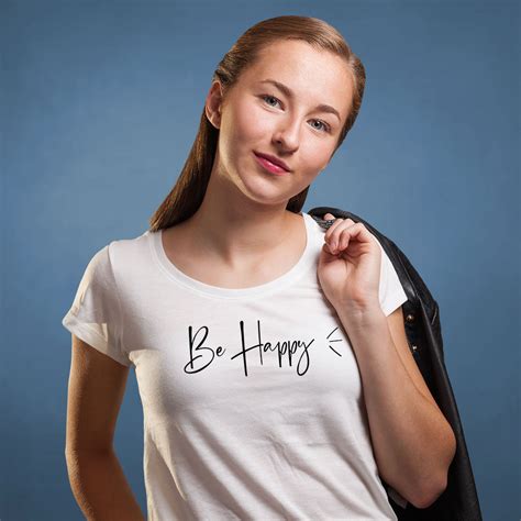 001 Be happy - dámske - AT Design