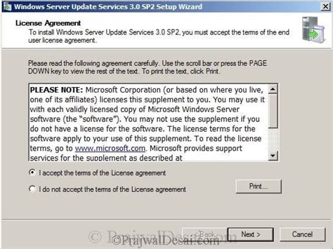 Easy Install Wsus 3 0 Sp2 On Windows Server Prajwal Desai