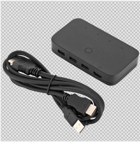 Out 4k Usb Hdmi Kvm Switch Box Video Display Usb S Grandado