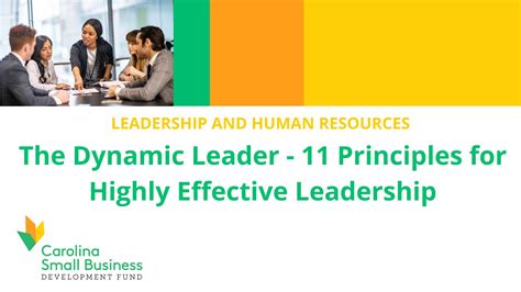 The Dynamic Leader – 11 Principles for Highly Effective Leadership – Vivid Classroom