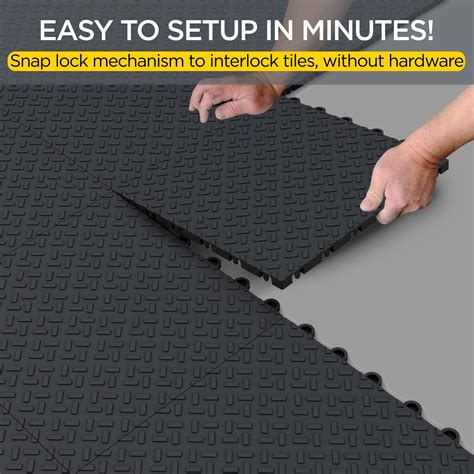 Garage Floor Tiles Interlocking Concrete Floor Vs Modular Flooring