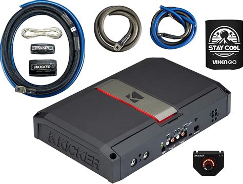 Kicker Lx Series 3000w Rms Class D Monoblock Amplifier And Wiring Kit