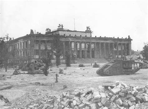 Former Estonian Mk V Tanks Of British Construction In Berlins