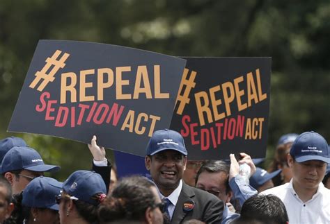 Sedition Laws Clooney Foundation For Justice