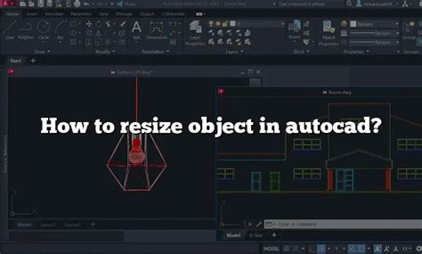 How To Resize Object In Autocad Caddikt