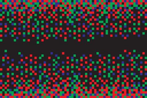 Black Tech Mosaic Seamless Pattern Royalty Free Vector Image