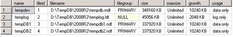 Moving Tempdb Data And Log File Locations Sqlaj