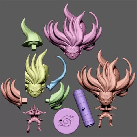 Hashirama Chibi 3d Printing Model Threeding